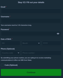 Stake Login 🎖️ Log in or Register